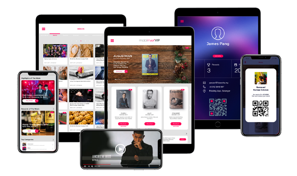 Mobimax VIP Super e-Publishing System